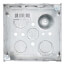 521711234E - Steel City 521711234E - 4" x 2-1/8" Steel Square Box w/ 1/ ...