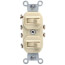 5243-I - Leviton 5243-I - 3-Way AC Combination Switch, Non-Grounding ...