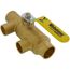 58643 - Webstone 58643 - 1" x 3/4" Pro-Pal Full Port Brass Ball Valve w ...