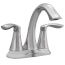 6410 - Moen 6410 - Eva Two-Handle High Arc Bathroom Faucet (Chrome)
