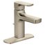 6900BN - Moen 6900BN - Rizon Brushed Nickel 1 Handle Low Arc Bathroom ...
