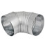 6GVEL26 - Penner 6GVEL26 - 6" 26 Ga Galvanized Elbow