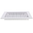 75008 - Hart & Cooley 75008 - 10" x 8" (Wall Opening Size) White ...
