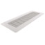75016 - Hart & Cooley 75016 - 14" x 4" (Wall Opening Size) White ...