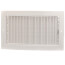 75019 - Hart & Cooley 75019 - 14" x 8" (Wall Opening Size) White ...