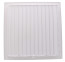 75022 - Hart & Cooley 75022 - 14" x 14" (Wall Opening Size) White ...