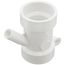 757120 - Canplas 757120 - White PVC Appliance Wye, 1-1/2" x 1-1/2" x 1/ ...