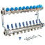 81005359 - Watts 81005359 - D3807610SS, 10 Loop, 1-1/2" Stainless Steel ...