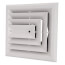 81913 - AirTec 81913 - MV3 Ceiling Diffuser w/ 3-Way Grille (8" x 8")