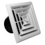 81914 - AirTec 81914 - MV4 Ceiling Diffuser w/ 4-Way Grille (8" x 8")