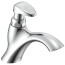 87T105 - Delta 87T105 - Single Hole Metering Slow-Close Bathroom Faucet ...