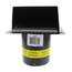 885BL - Broan 885BL - 3" or 4" Round Duct Black Wall Cap w/ Damper