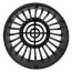 90-NDS - NDS 90-NDS - 6" Round Atrium Grate (Black)