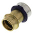 99630 - Viega 99630 - 3/4" PEX Press x 1/2" ProPress Adapter w/ Sleeve ...