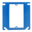 A410 - Carlon A410 - 1-Gang Non-Metallic Box Cover, 4" Square, 1/2 ...