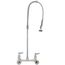 B-0133 - T&S Brass B-0133 - 8" EasyInstall Pre-Rinse Spring-Action Wall ...