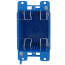 B120R - Carlon B120R - 20 Cubic Inch 1-Gang PVC Old Work Outlet Box w ...