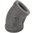 BL45E050C - Bluefin BL45E050C - 1/2" Black 45° Elbow