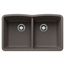 443105-BLANCO - Blanco 443105-BLANCO - Diamond SILGRANIT 32" 50/50 ...