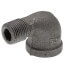BMSN3412 - Everflow BMSN3412 - 3/4" Female x 1/2" Male Black 90° Street ...