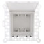 DBVM2W - Arlington DBVM2W - White InBox 2-Gang Recessed Electrical Box ...