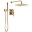 342701-CZ - Delta 342701-CZ - Monitor 14 Series Shower w/ Square ...
