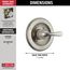T13020-SS - Delta T13020-SS - Classic Monitor 13 Series Valve Only Trim ...