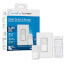 DVRF-PKG1S-WH - Lutron DVRF-PKG1S-WH - Claro Smart Switch 3-Way Kit with Pico Paddle Remote for ...