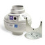 FR200 - Fantech FR200 - FR Series Round Inline Exhaust Fan, 8" Duct ...