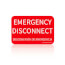LDSCL - Leviton LDSCL - Emergency Disconnect Label (10 per Pack)