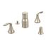 T5220BN - Moen T5220BN - Eva Brushed Nickel 2 Handle Bidet Faucet, T5220BN