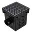 1200BLKIT - NDS 1200BLKIT - 12" Catch Basin Kit w/ Black Plastic Grate