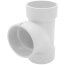PVAST400-NSF - Bluefin PVAST400-NSF - 4" PVC DWV Sanitary Tee (NSF)