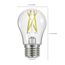 S12410 - Satco S12410 - 5 Watt LED A19 Bulb - Clear - Medium Base - 4000K - 90 CRI - 120 Volt (6 ...
