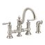 S713SRS - Moen S713SRS - Waterhill Spot Resist Stainless 2 Handle High ...