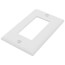 TP26W - Pass & Seymour TP26W - 1-Gang Decorator Switch Wall Plate - White