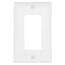 TP26W - Pass & Seymour TP26W - 1-Gang Decorator Switch Wall Plate - White