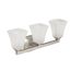 YB5163BN - Moen YB5163BN - Voss Brushed Nickel 3 Globe Bath Light