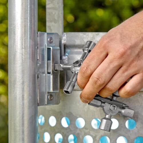 00-11-01 - Knipex 00-11-01 - 3-3/4" TwinKey Universal Control Cabinet Key