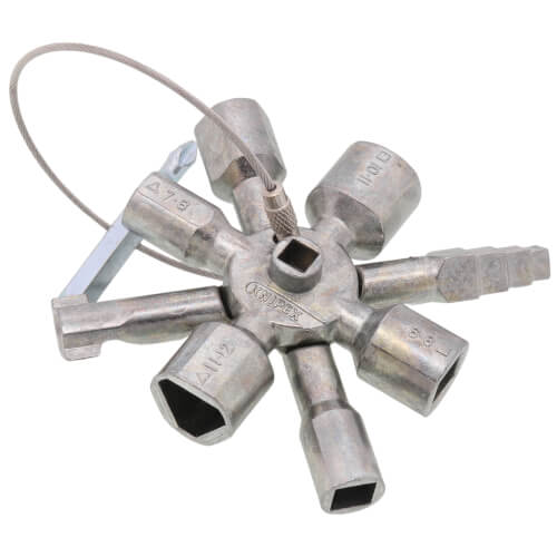 00-11-01 - Knipex 00-11-01 - 3-3/4" TwinKey Universal Control Cabinet Key