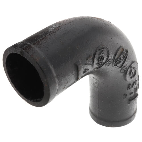 00136 - Charlotte 00136 - 1-1/2" No Hub Cast Iron 90° Elbow