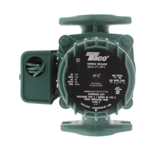 0014-F1-1IFC - Taco 0014-F1-1IFC - 0014 Cast Iron Circulator with ...