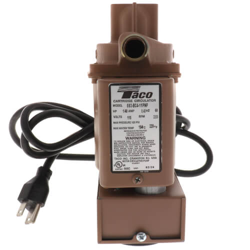 003-BC4-11PNP - Taco 003-BC4-11PNP - 003 Plumb n' Plug Pump w/ Digital ...