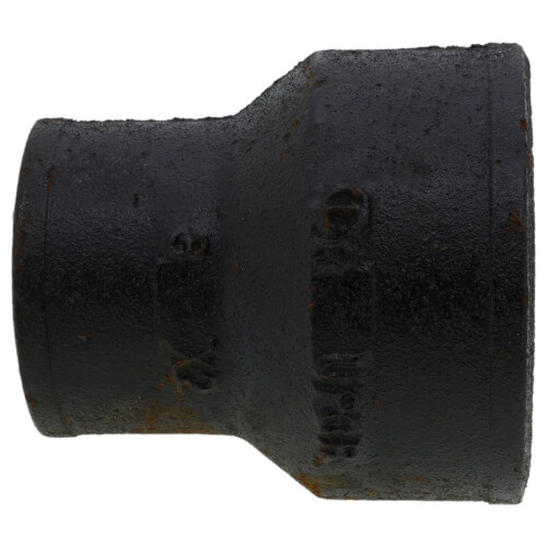 00496 - Charlotte 00496 - 3" x 2" No Hub Cast Iron Short Pipe Reducer