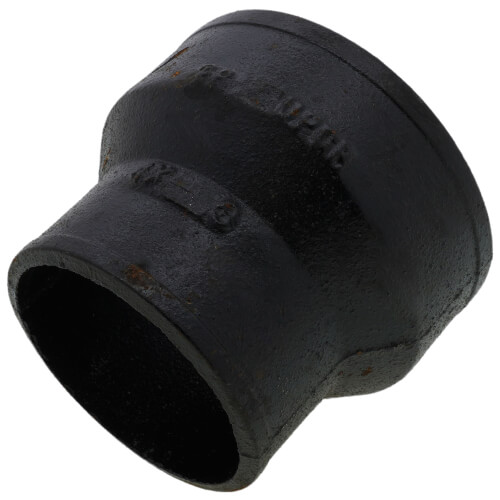00498 - Charlotte 00498 - 4" x 3" No Hub Cast Iron Short Pipe Reducer