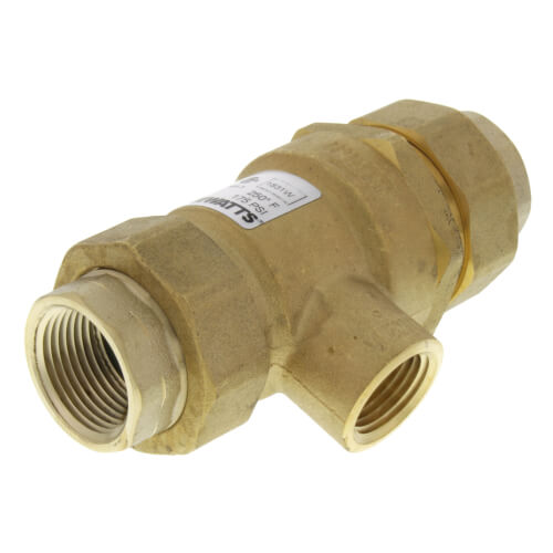 0061888 - Watts 0061888 - 9DM2, 3/4" Brass Dual Check Valve with ...