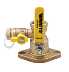 0067771 - Watts 0067771 - PIPFM1-T 3/4" NPT Isolation Pump Flange w ...