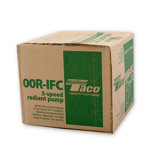 00R-MSF2-IFC - Taco 00R-MSF2-IFC - 00R 3-Speed Cast Iron Circulator ...