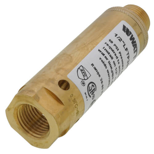 0121238 - Watts 0121238 - 1/2" LFTP300T Flow-Through Trap Primer, Lead ...