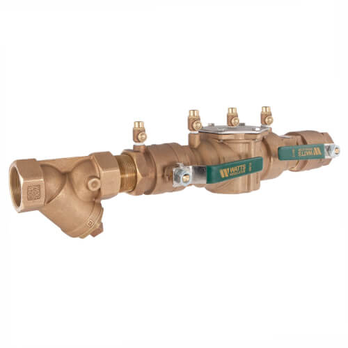 0122617 - Watts 0122617 - 2" Double Check Valve Assembly with Strainer ...